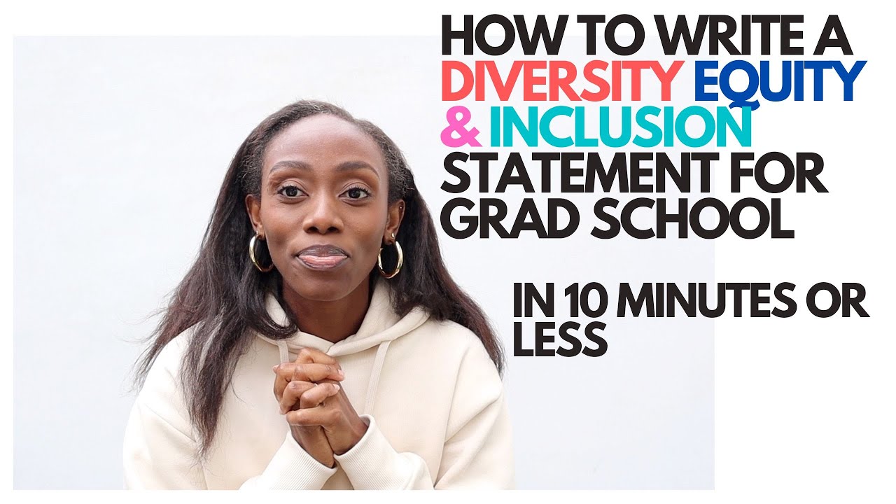 HOW TO WRITE A DEI STATEMENT IN 10 MINUTES YouTube HOW TO WRITE A DEI STATEMENT IN 10 MINUTES YouTube