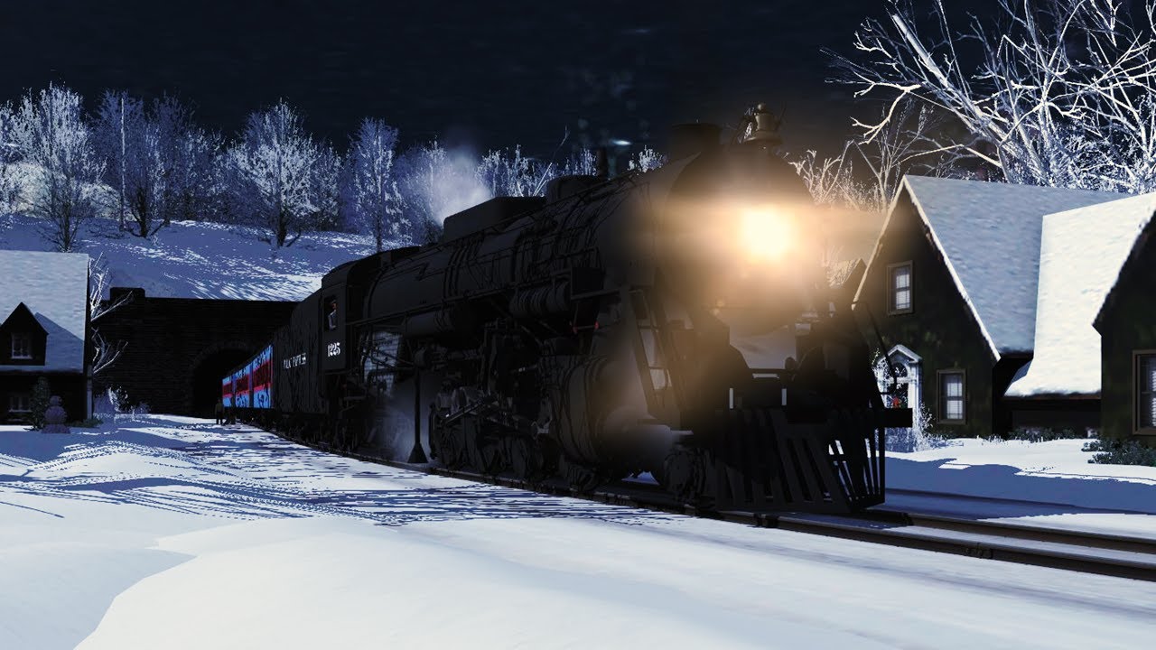 Trainz Music Video - The Polar Express - YouTube