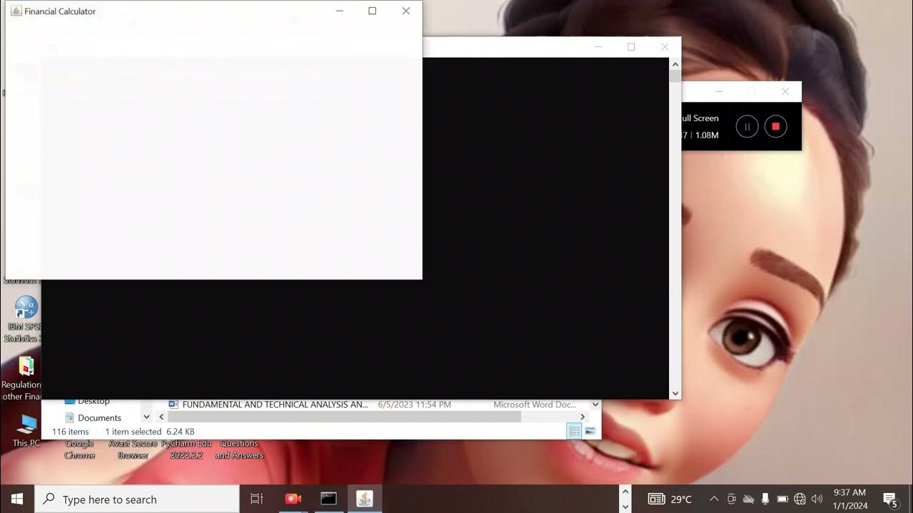 creating a simple financial java application part 2 - YouTube