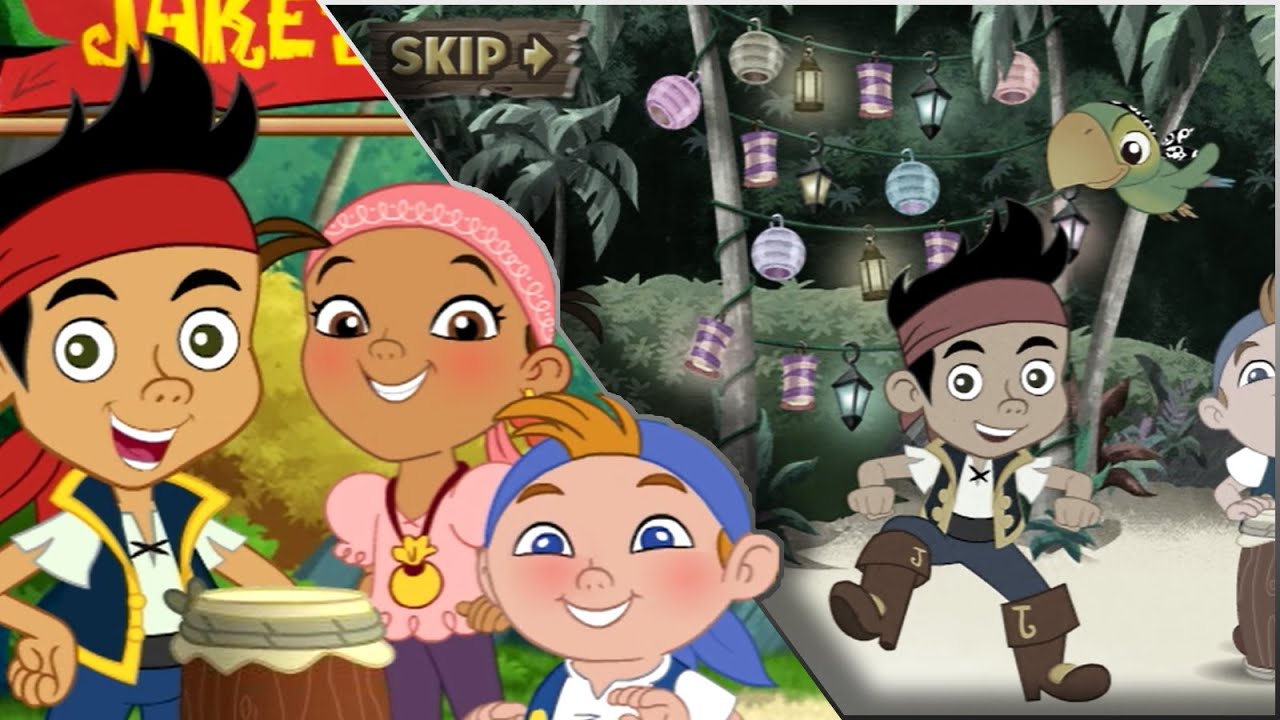 Jake's Jungle Groove | Jake and the Neverland Pirates online game for ...