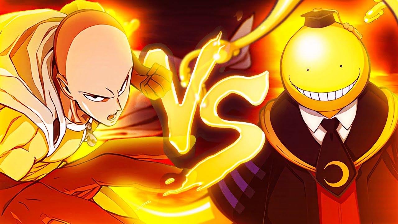 MUGEN Tournament Of Fiction | Saitama(One Punch Man) Vs Koro Sensei ...