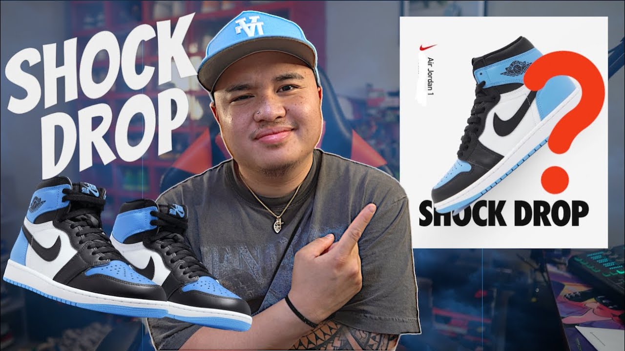 SNKRS APP SHOCK DROP TOMORROW JORDAN 1 UNC TOES!! - YouTube