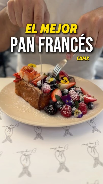 ¡Probé el MEJOR pan francés de la CDMX! 🤯🥐 pan dulce y desayunos espectaculares en Conejo Blanco ...