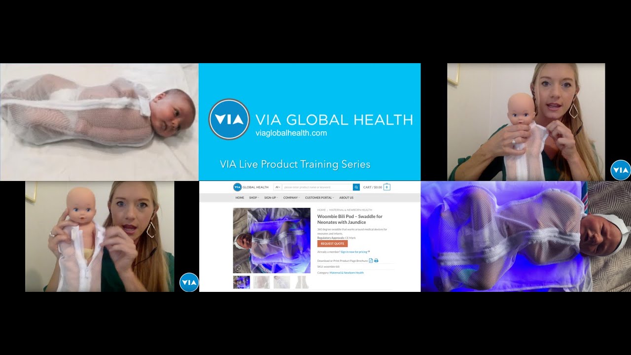 VIA Live Product Training Expert Webinar - Woombie Bili Pod Swaddle - 6 ...