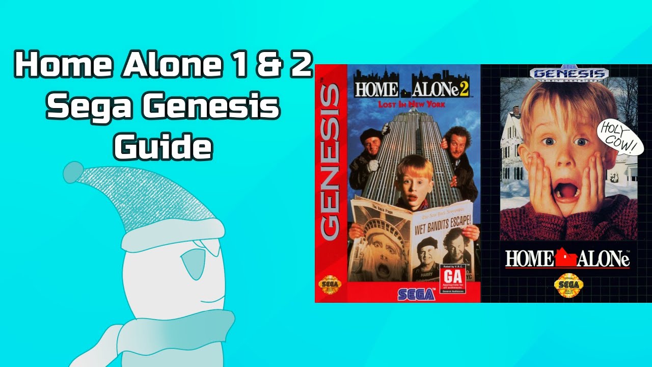 Home Alone 1 & 2 Sega Genesis Guide + Longplay - YouTube