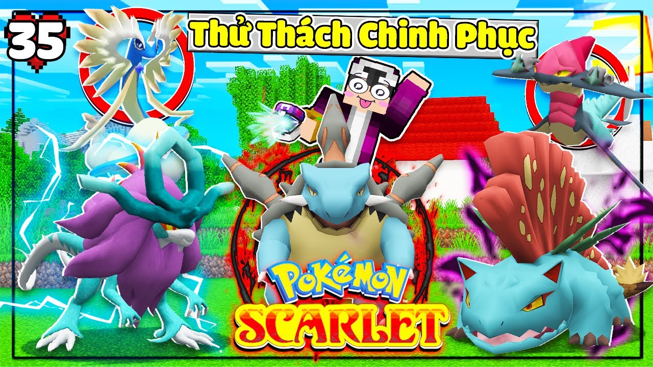 MINECRAFT PIXELMON SIÊU CẤP *TẬP 35 | LỘC THỬ THÁCH 1 NGÀY ĐI SĂN ...