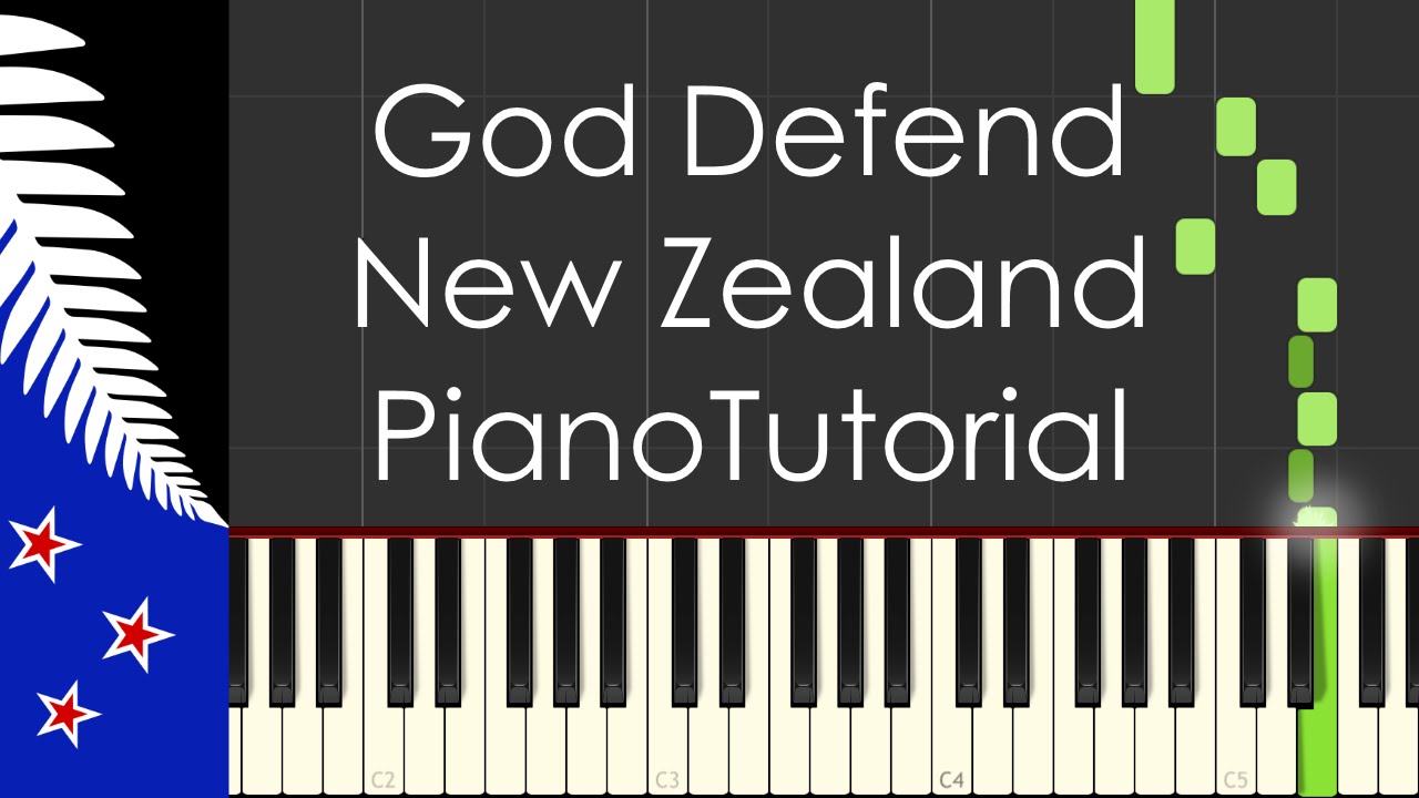 God Defend New Zealand (New Zealand national anthem) - Piano Tutorial - YouTube