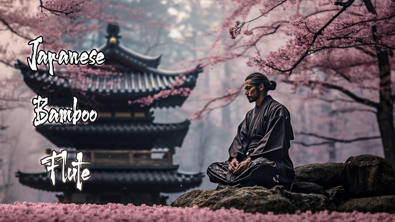 Zen in the Cherry Blossom Garden - Japanese Bamboo Flute Music ...