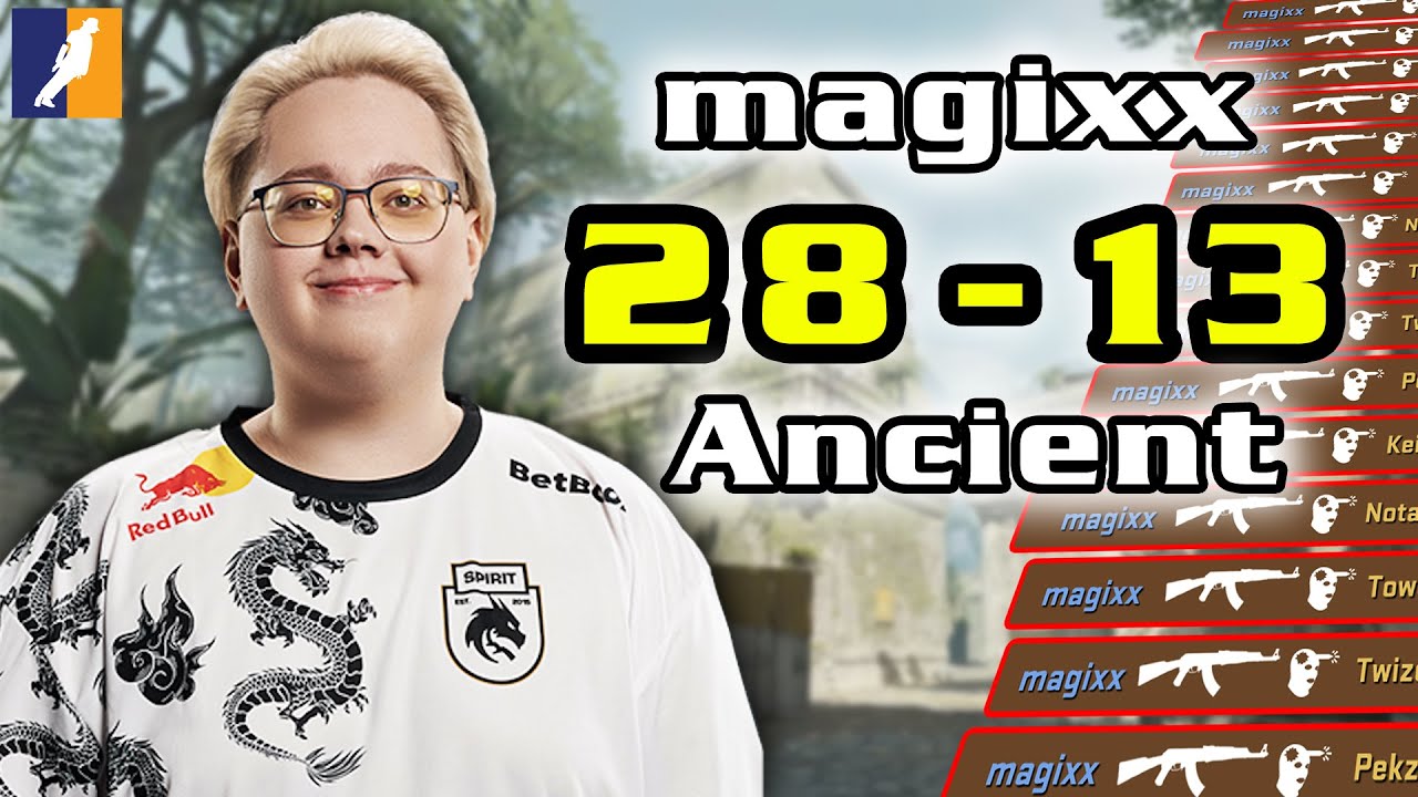 [Highlight POV] magixx | ALL KILL (28-13) | Ancient | CS2 FACEIT | May ...