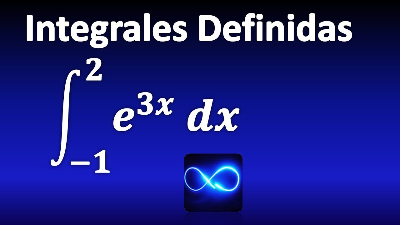 05. Integral definida de exponencial, cambio de variable y cambio en ...
