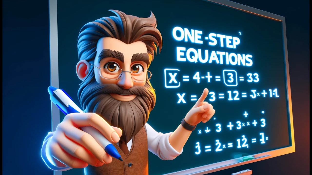Solve One-Step Equations Extra Examples | Addition & Subtraction | EASY ...
