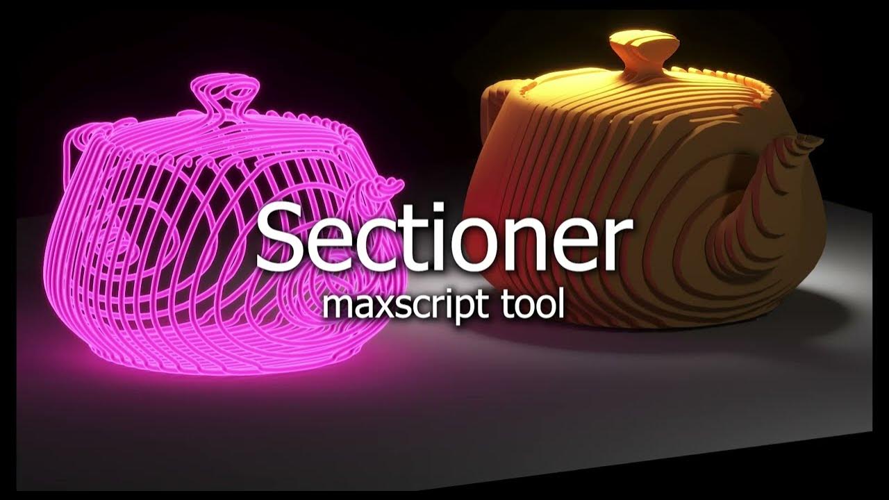 Sectioner Maxscript Video Promotion Youtube