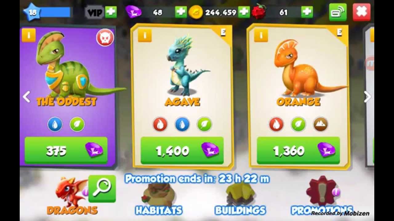 Dragon Mania Legends How To Breed The Agave Dragon - YouTube