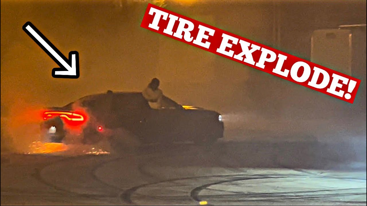 HELLCAT DOES THIS UNTIL TIRES CATCH ON FIRE 🔥 ** MUST WATCH ** - YouTube
