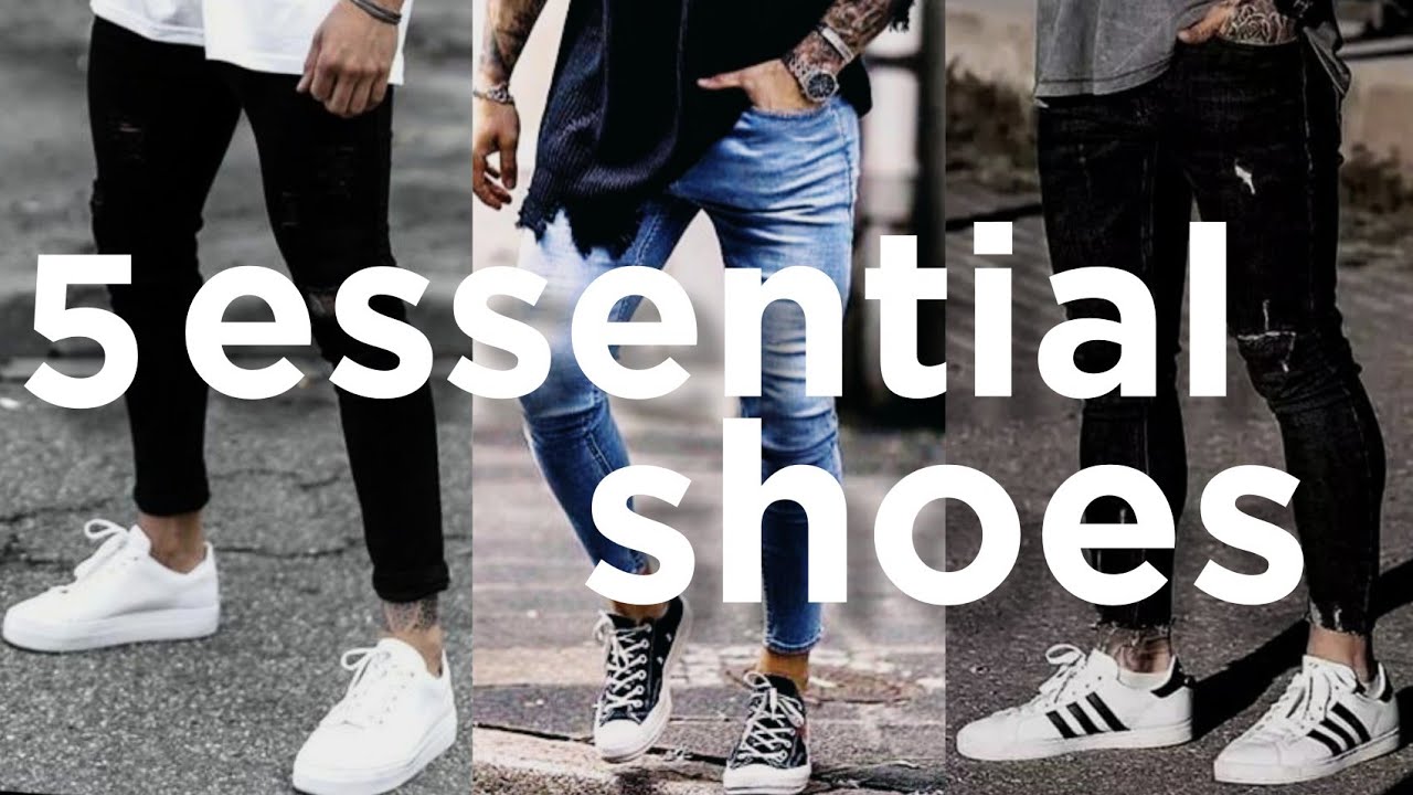 5 Essential shoes every Men need in his wardrobe 🔥 - YouTube
