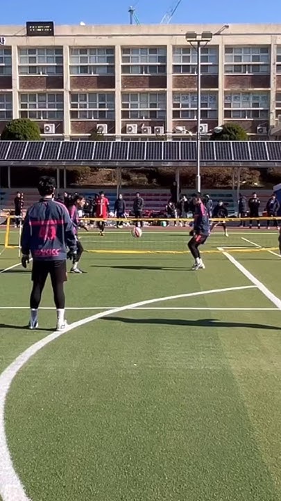 Jokgu Korea 족구 공격수 - YouTube