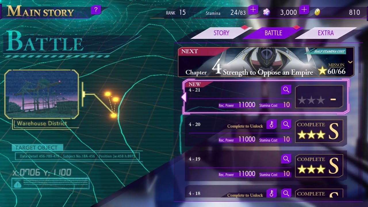 Code Geass Lost Stories - Main Story Chapter 4 Finale - YouTube