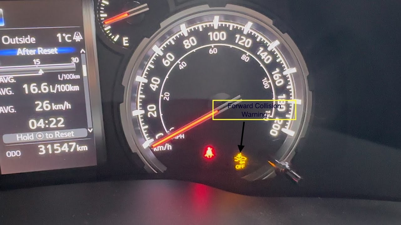 Toyota 4 Runner .. Warning Light??? - YouTube