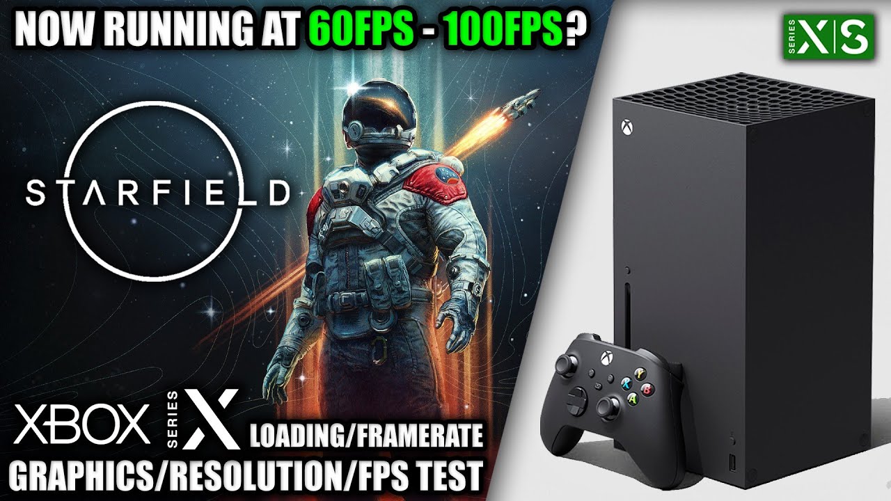 Starfield: 60FPS Update - Xbox Series X Gameplay + FPS Test - YouTube