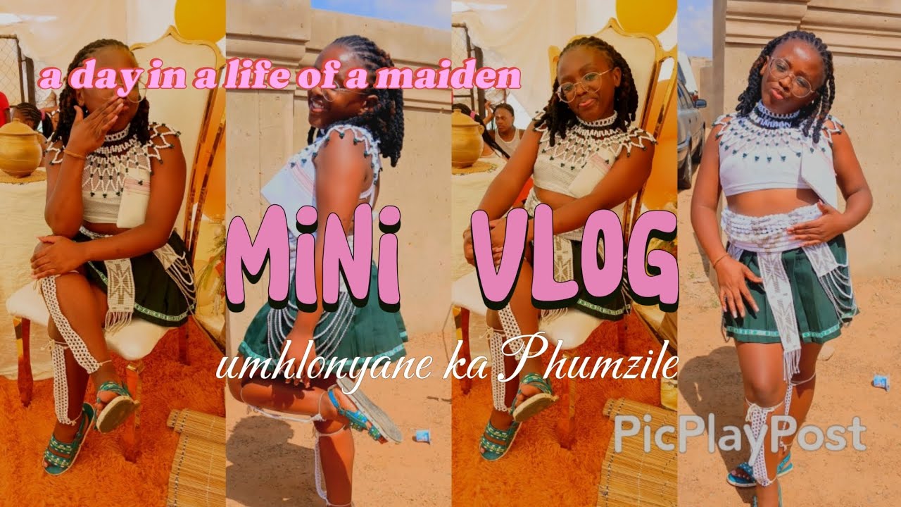 a day in a life of a maiden,mini vlog, umhlonyana ka Phumzile. - YouTube