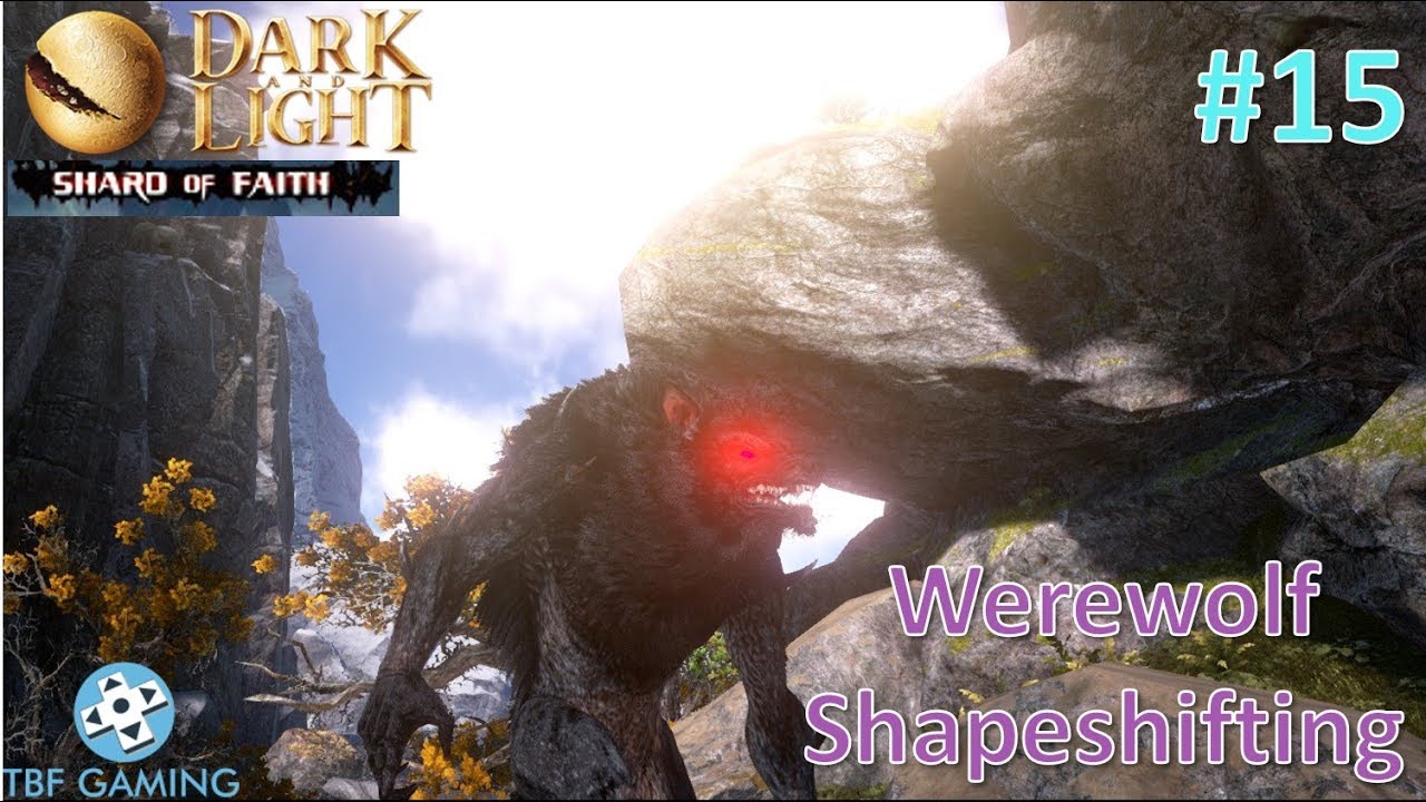 Ice Crystals - Werewolf shapeshifting - amazing bow E15 Dark and Light ...