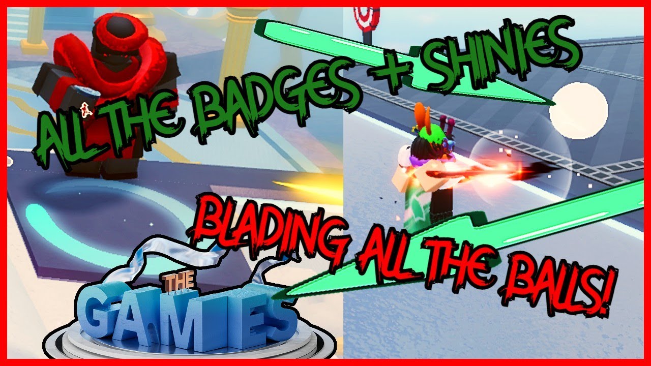 Badges + Shinies in Blade Ball for The Games on Roblox - YouTube