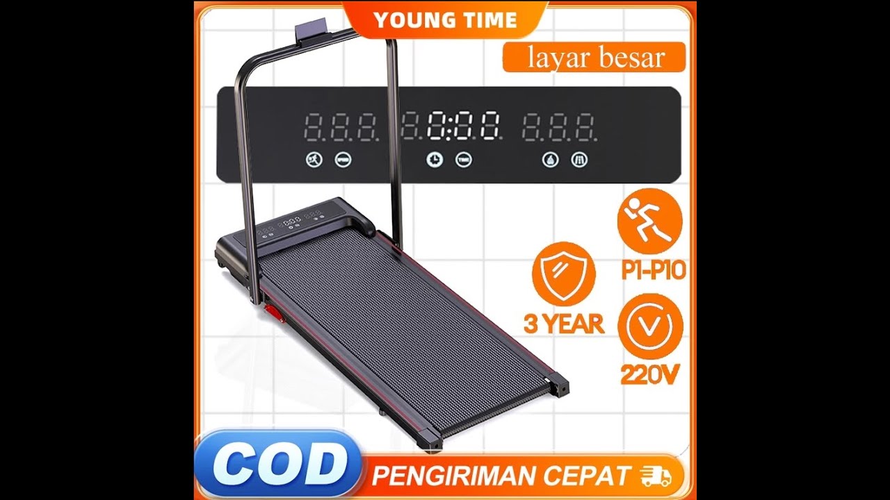Treadmill Elektrik Lipat Portable: Solusi Praktis untuk Kebugaran di ...