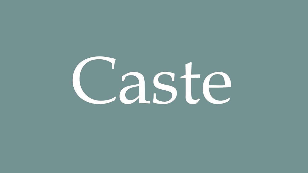 How to Pronounce ''Caste'' Correctly in French - YouTube