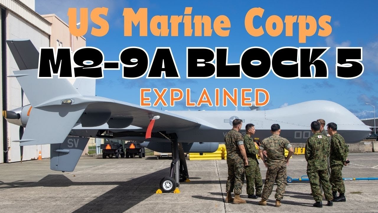 USMC vs China: Marines Get Super Stealthy AI MQ-9A Block 5 Extended ...