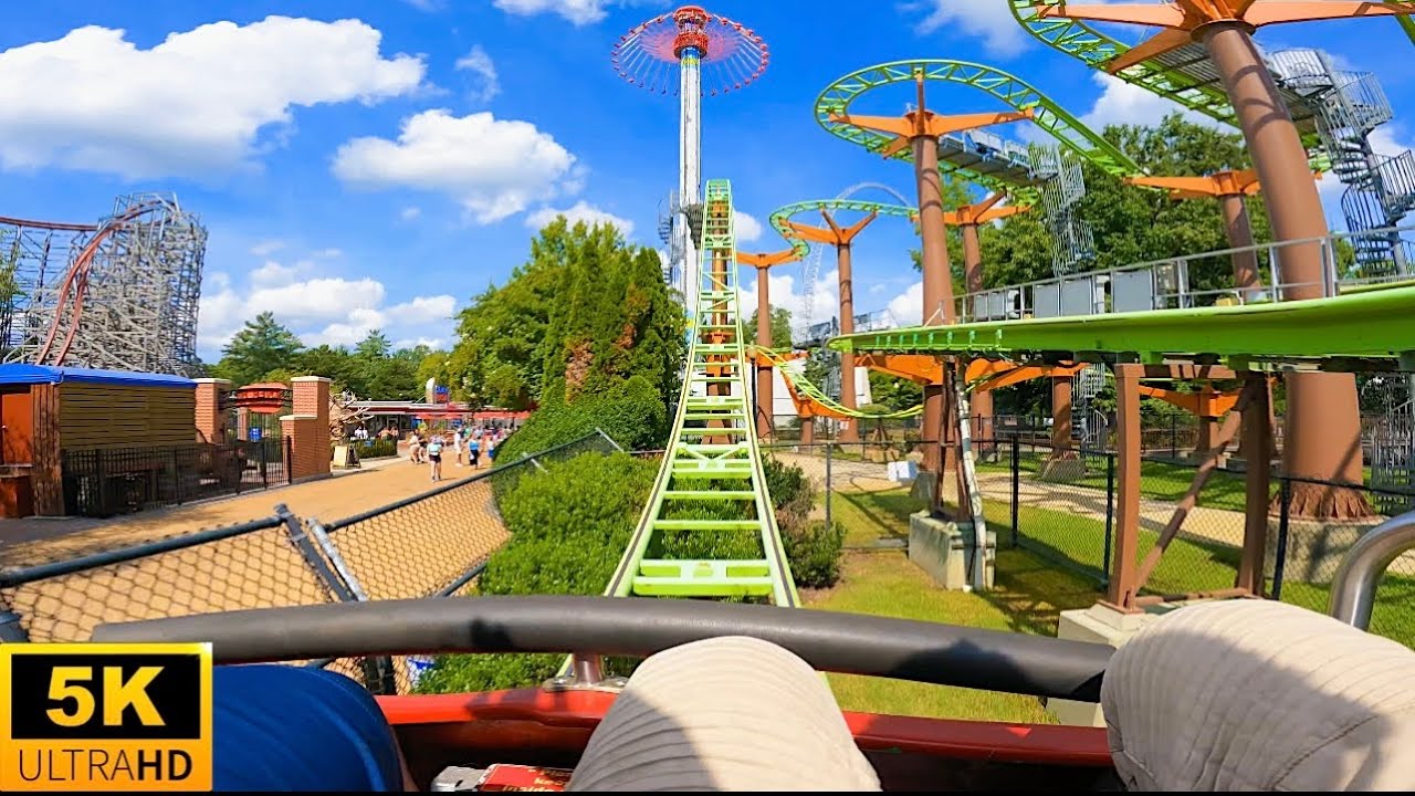 Apple Zapple POV 5K Mack Rides Wild Mouse Kings Dominion Doswell,VA ...
