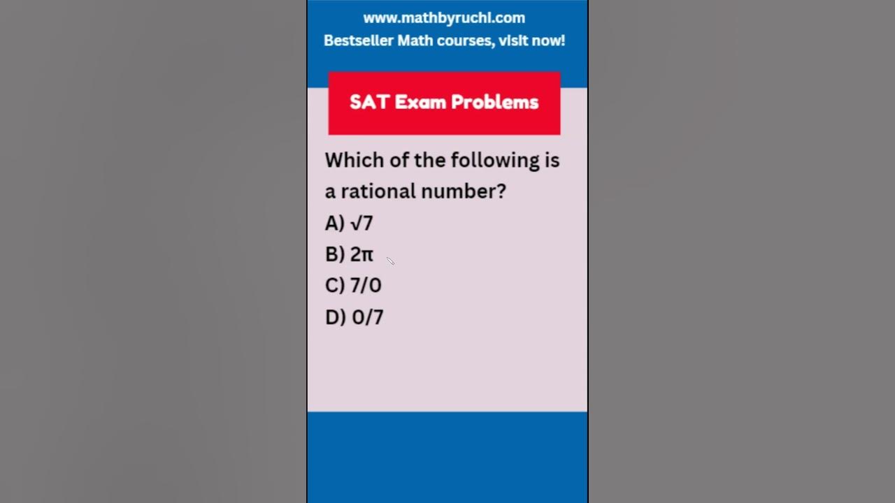 Rational Irrational Numbers Rational Numbers MCQ Quantitative rational-irrational-numbers-rational-numbers-mcq-quantitative