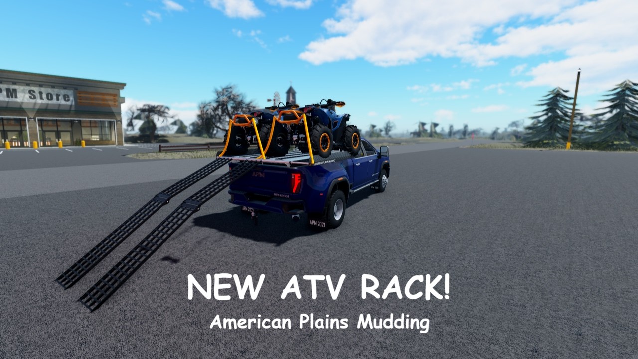 NEW ATV Rack In APM! | American Plains Mudding Roblox - YouTube