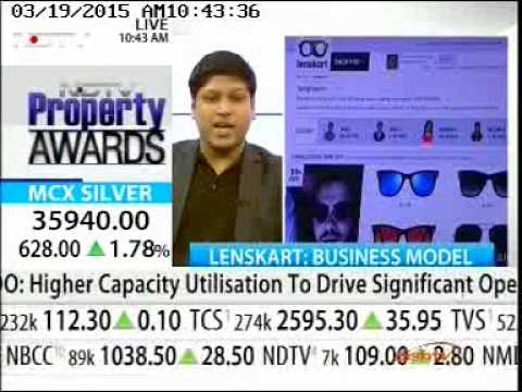 Lenskart's CEO Peyush Bansal speaks on NDTV Profit - YouTube