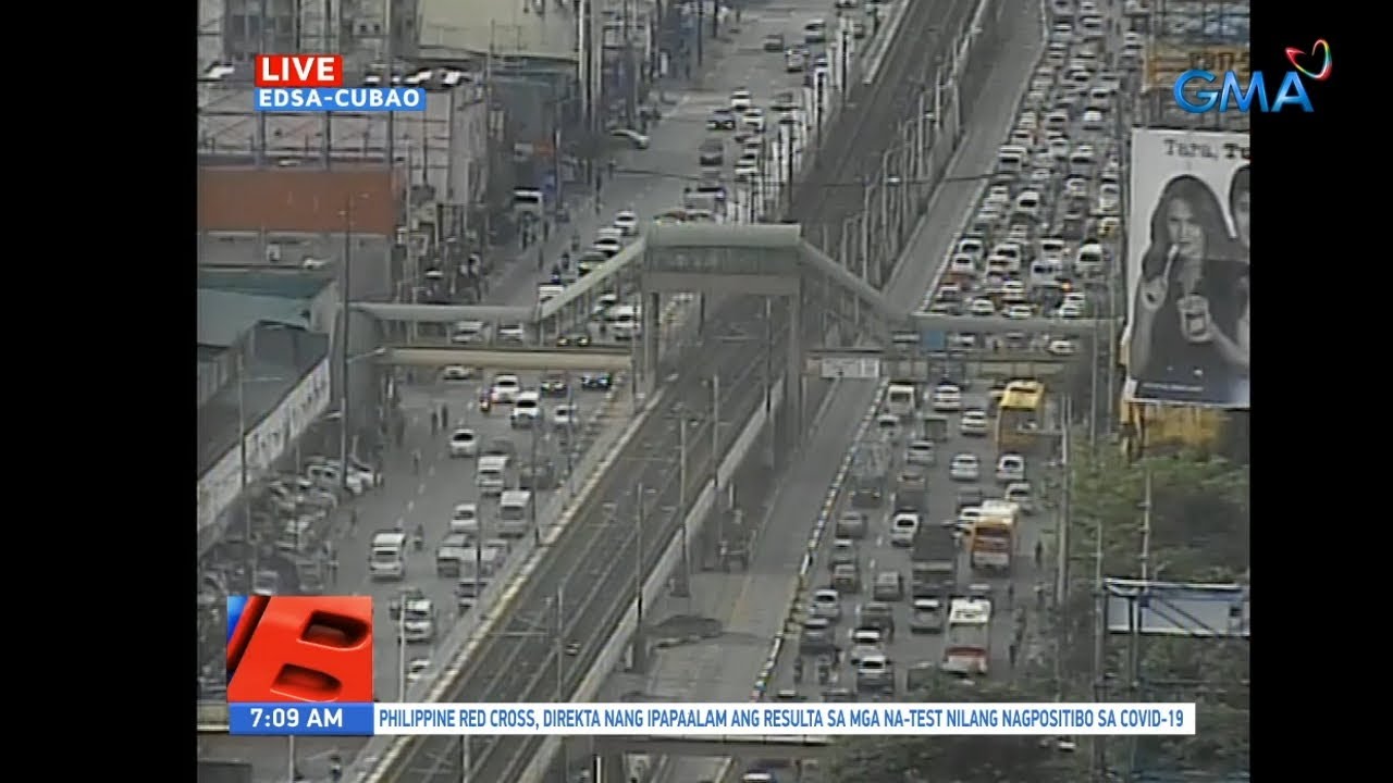 UB: Traffic update as of 7:08 a.m. (August 24, 2020) - YouTube