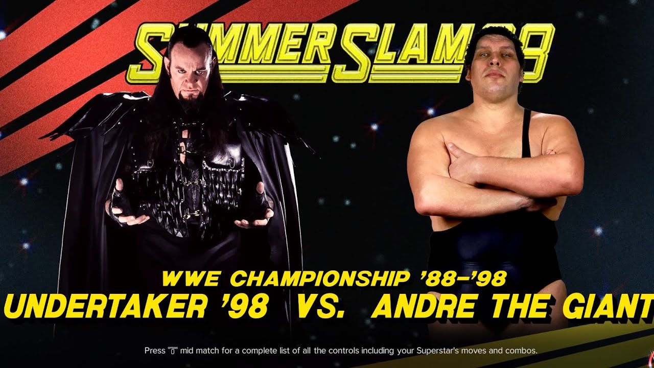 The Undertaker vs. Andre The Giant - WWE CHAMPIONSHIP WWE 2K23 - YouTube