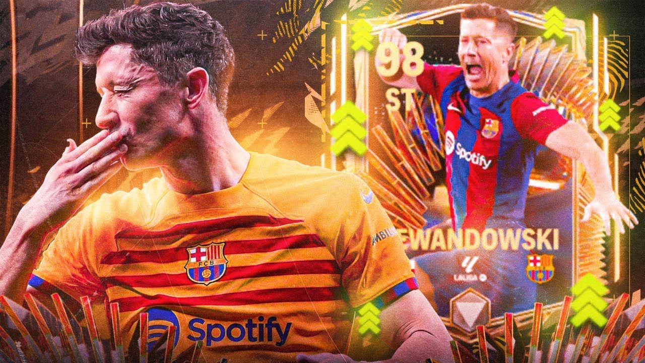 FC MOBILE 24: SACAMOS A ROBERT LEWANDOWSKI GRL 98 UTOTS Y LE HACEMOS ...