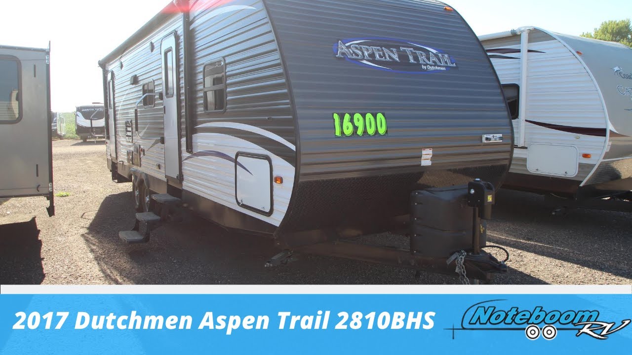 2017 Dutchmen Aspen Trail 2810BHS Tour - YouTube