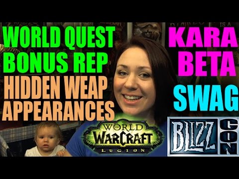 Kara Preview Blizzcon Swag Hidden Artifact Appearances - YouTube
