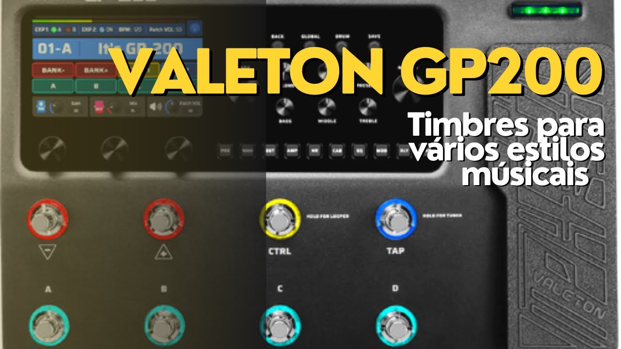 VALETON GP200 - Presets - YouTube