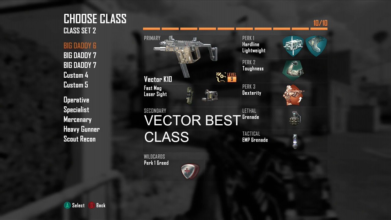 BO2: Call of Duty Black Ops 2 BEST CLASS SETUP VECTOR K1O - YouTube