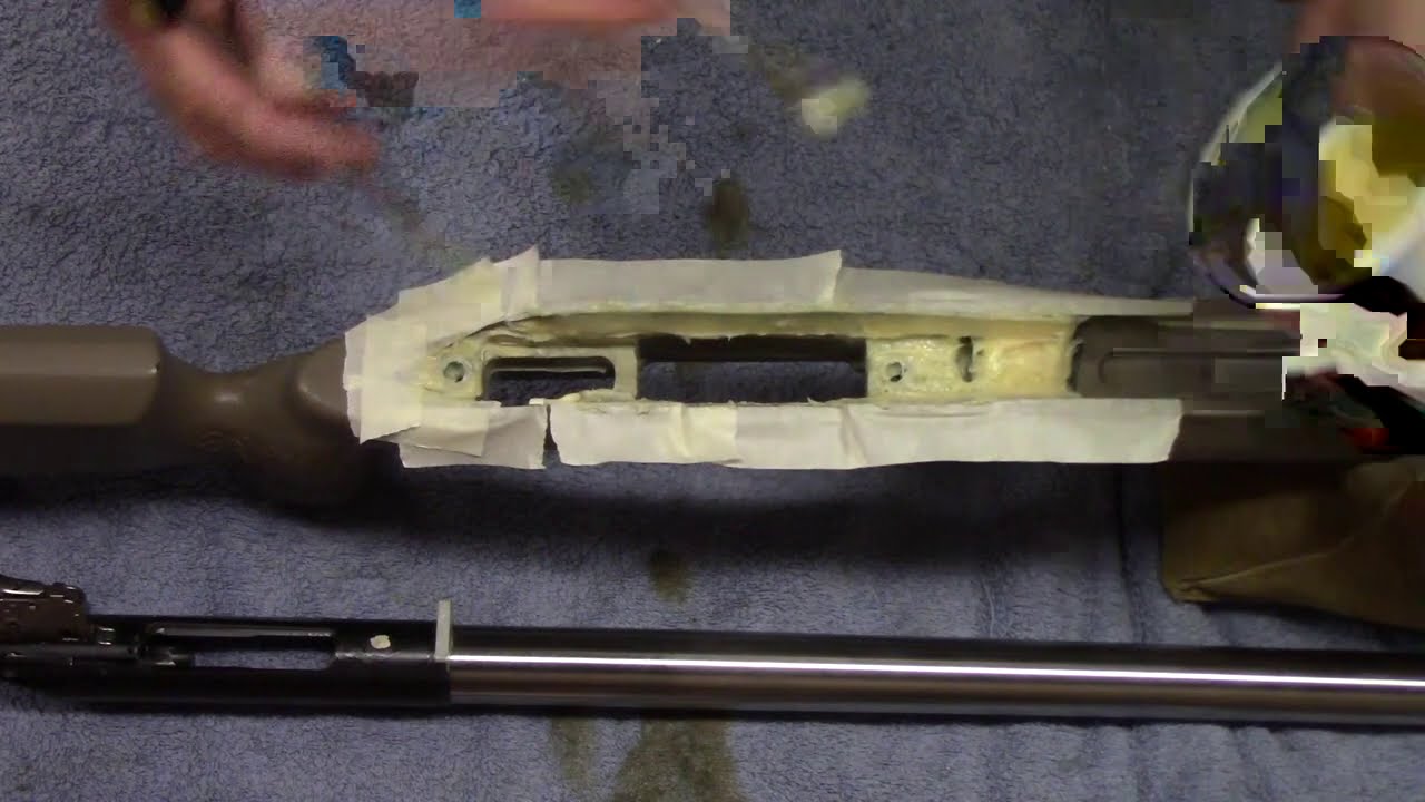 Glass bedding the Beast. Making the perfect fit between action & stock ...