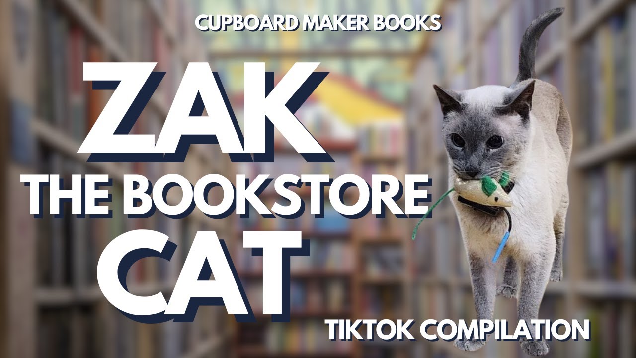 Zak the Bookstore Cat // TikTok Compilation - YouTube
