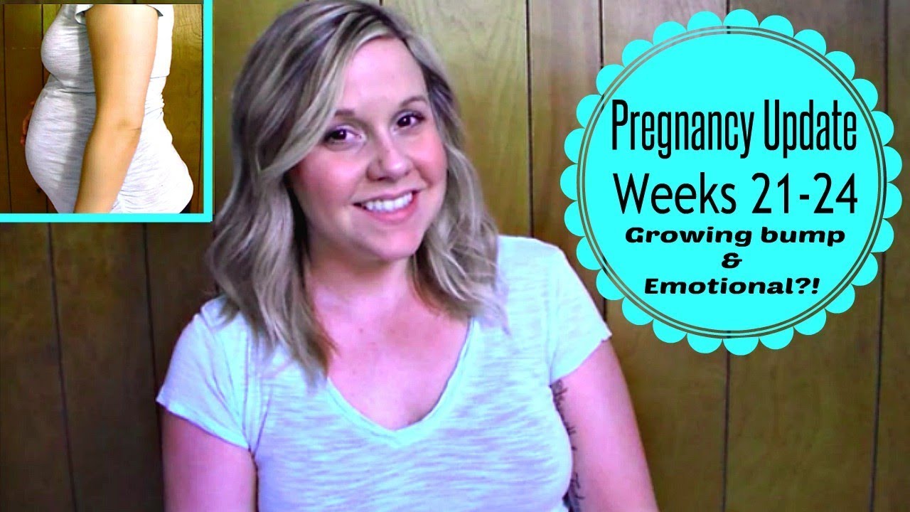 Pregnancy Update Weeks 21 24 Nursery Talk And How I Am Feeling Youtube