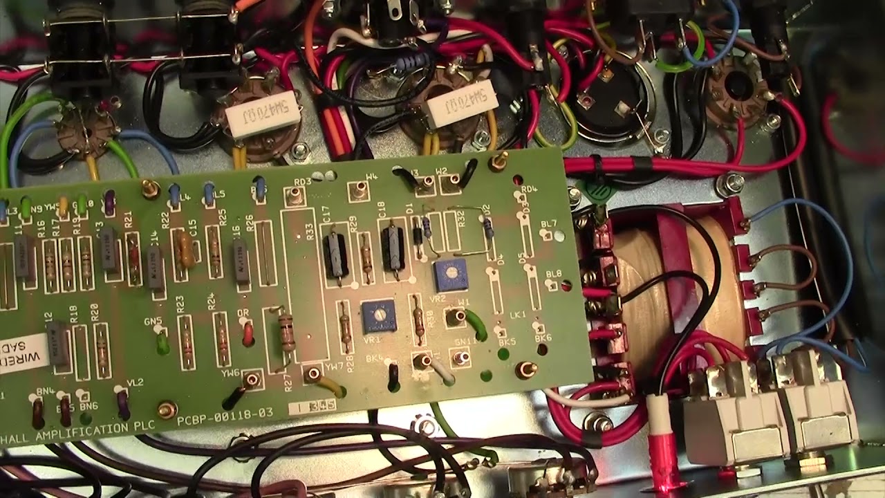 How to Repair Marshal JTM45 MKII Model 2245 Popping and Crackling - YouTube