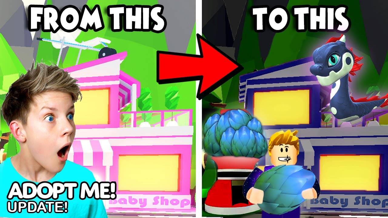 *NEW* PETS & SHOP in Roblox Adopt Me Update! Prezley - YouTube