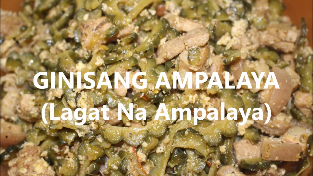 HOW TO COOK GINISANG AMPALAYA (LAGAT NA AMPALAYA) - YouTube