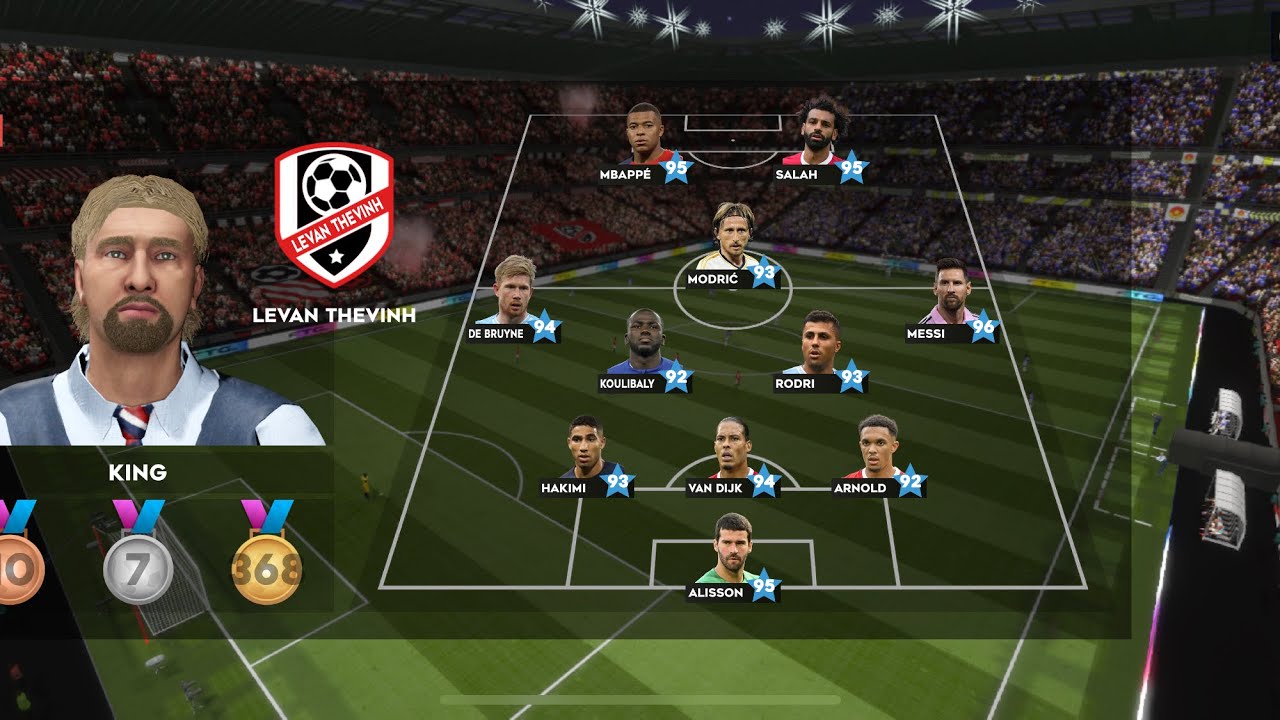 dls 2024 áp dụng sơ đồ chiến thuật 442 - YouTube