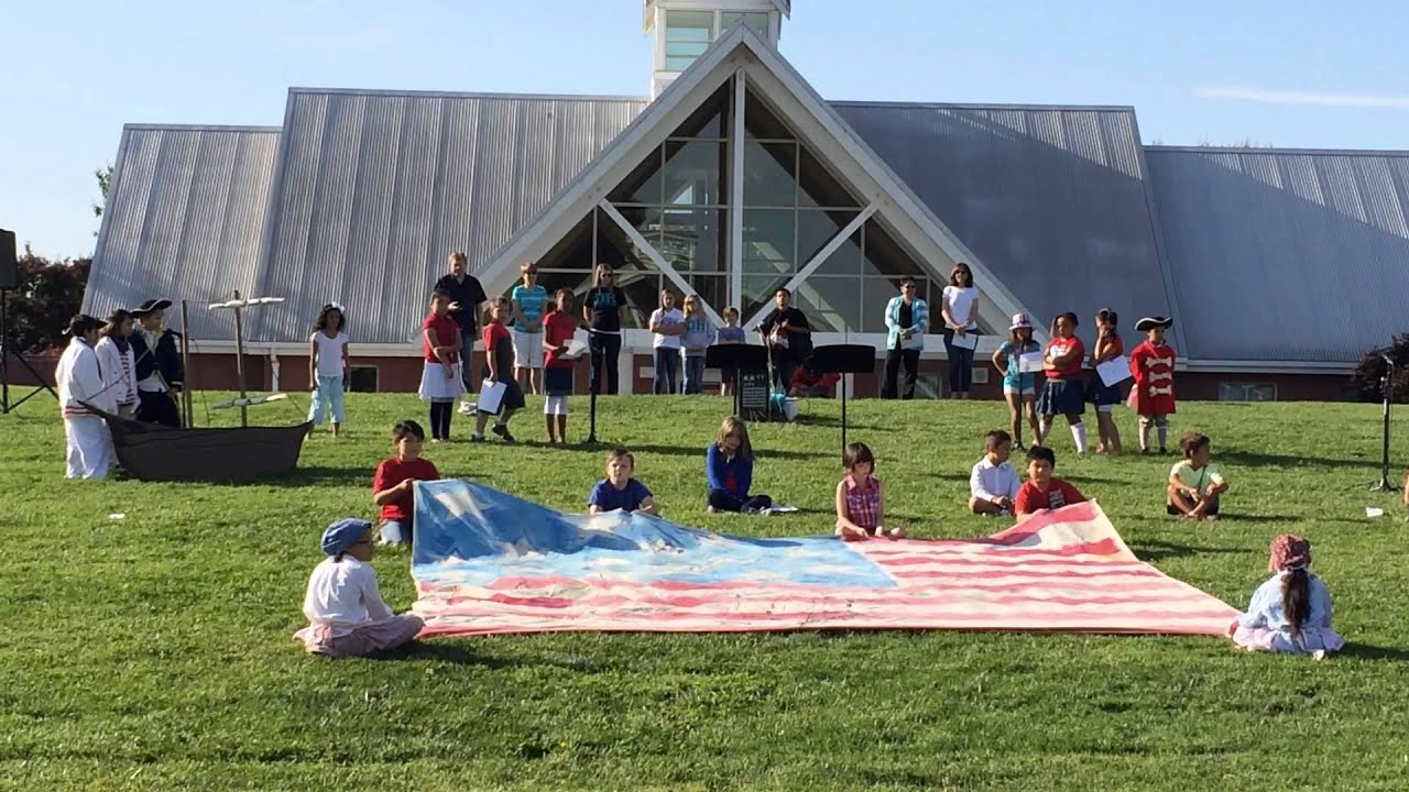 Don Riggio School 3rd grade class tells the story of the Star Spangled ...