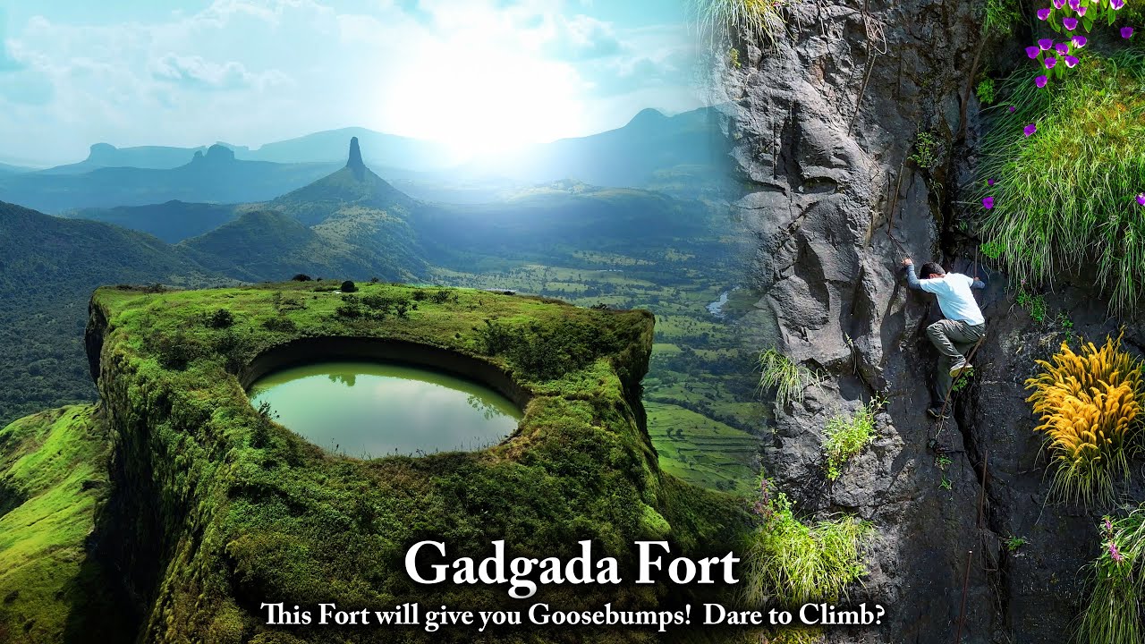 We EXPLORED the MOST Difficult Fort of Nashik : Gadgada Fort (GharGad ...