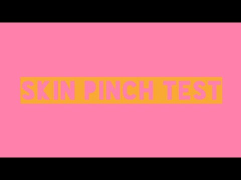 Skin pinch test #skincare #skincaretips - YouTube